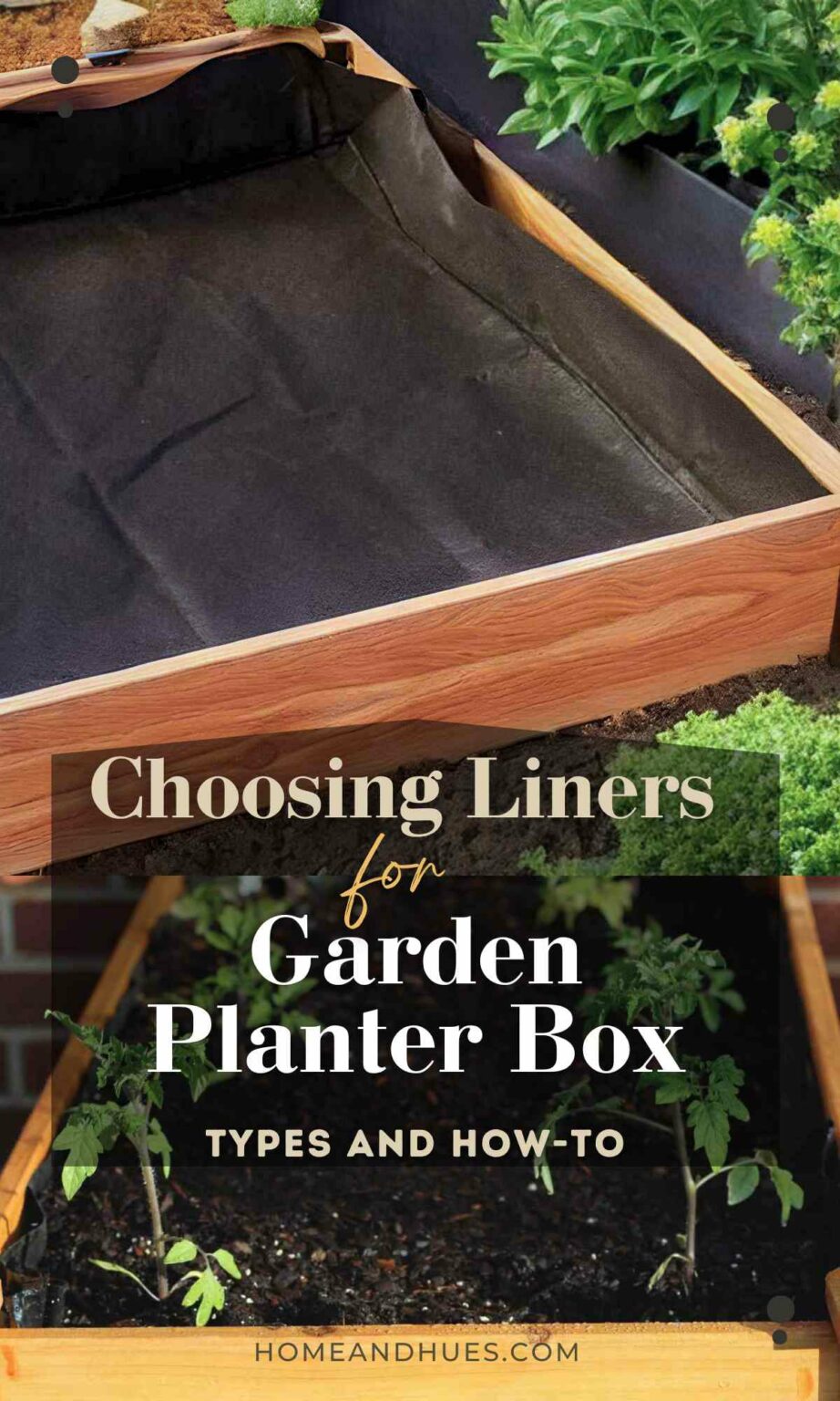 Choosing Liners for Wooden Planter Boxes (Types and How To Line) - Home ...