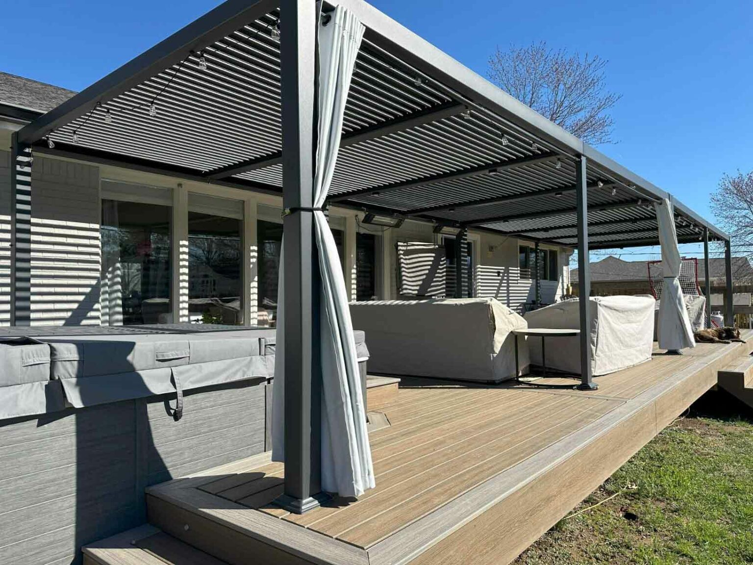 Gorgeous Pergola Roof Ideas To Enhance Your Outdoor Space - Home And Hues